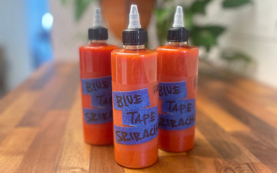 Blue Tape Sriracha
